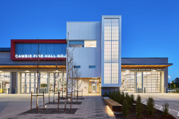 Assembly Architecture and S2 Architecture unveil Richmond's new fire hall