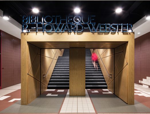 Inner Transformation: Webster Library, Montreal, Quebec