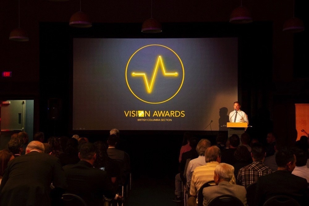 IESBC’s 2019 Vision Awards ceremony at CBC’s Studio One Building in ...