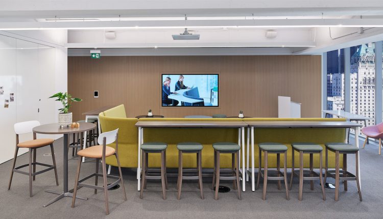 Agile Zones Stools Tables Banqs Seating - Canadian Architect