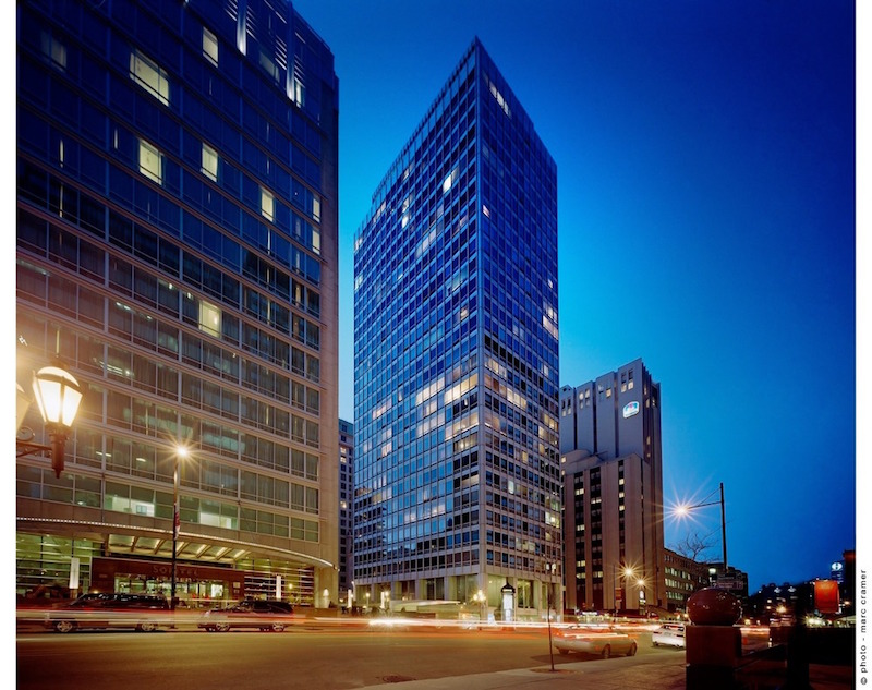 Cathedral Square (KPMG tower); Photo credit: MSDL Architectes Archives ...