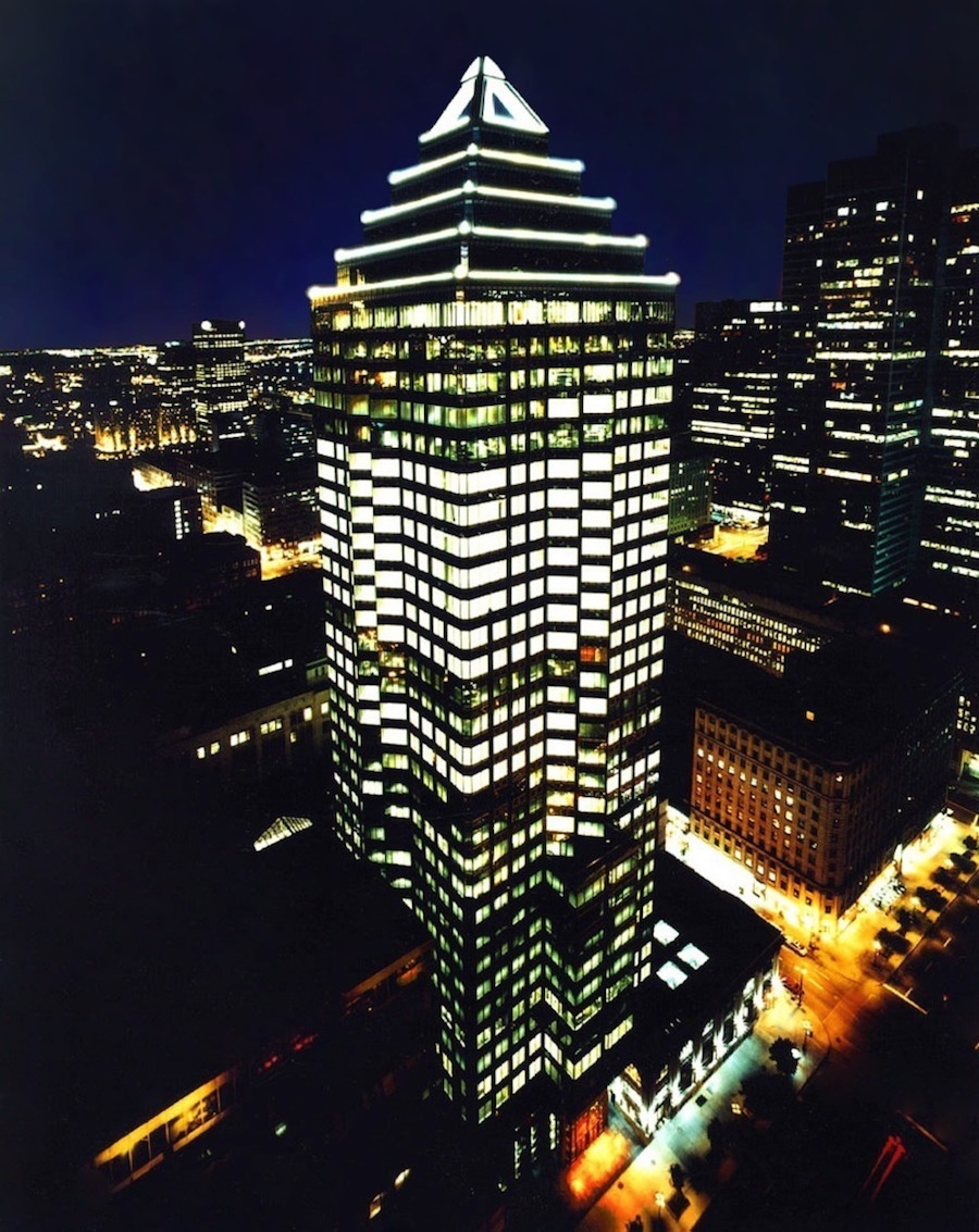 Cathedral Square (KPMG tower); Photo credit: MSDL Architectes Archives ...