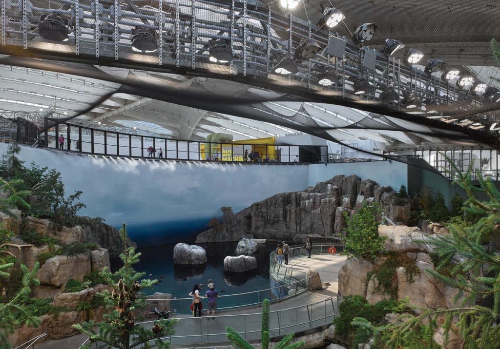 Scene Change: Biodome Migration, Space for Life natural science complex ...