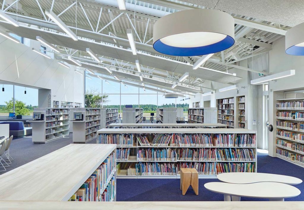 Bringing in the Light: Clearview Library, Stayner, Ontario