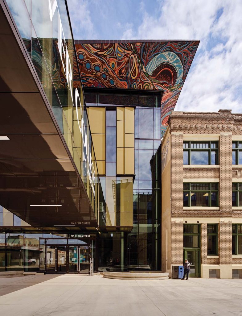 Heart of Gold: Manitou a bi Bii daziigae, Red River College, Winnipeg ...