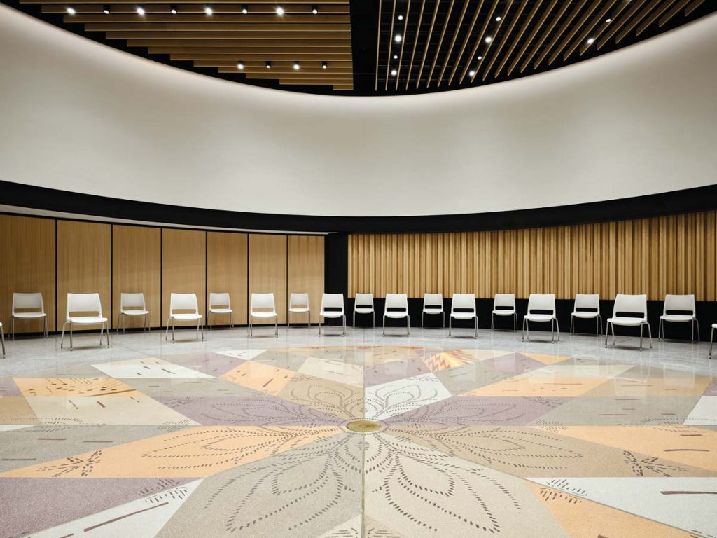 Heart of Gold: Manitou a bi Bii daziigae, Red River College, Winnipeg ...