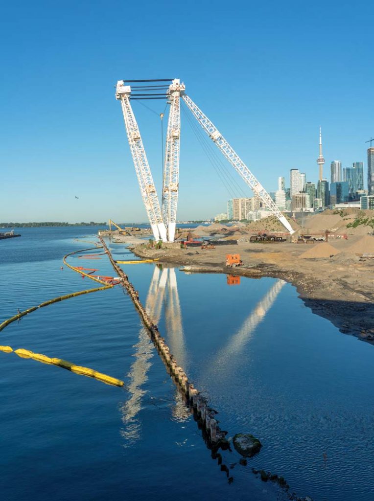 Recalibrating Infrastructure and Ecologies: Port Lands, Toronto, Ontario