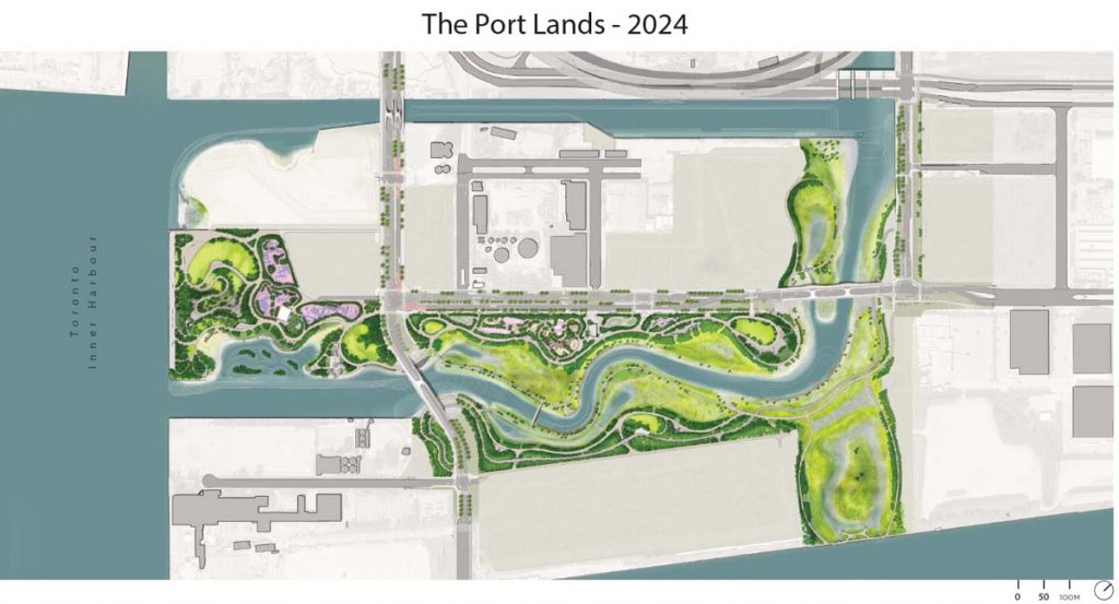 Recalibrating Infrastructure and Ecologies: Port Lands, Toronto, Ontario