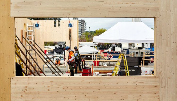 Bayview Elementary School Cross-laminated Timber wall detail Credit ...