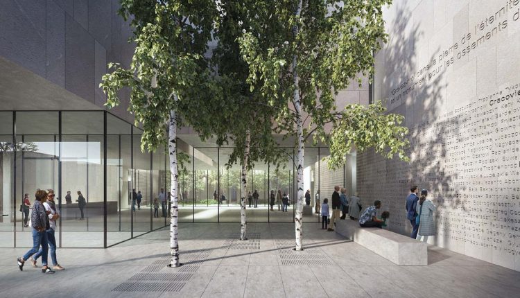 MHM 2. the forecourt on St. Laurent Boulevard - Canadian Architect