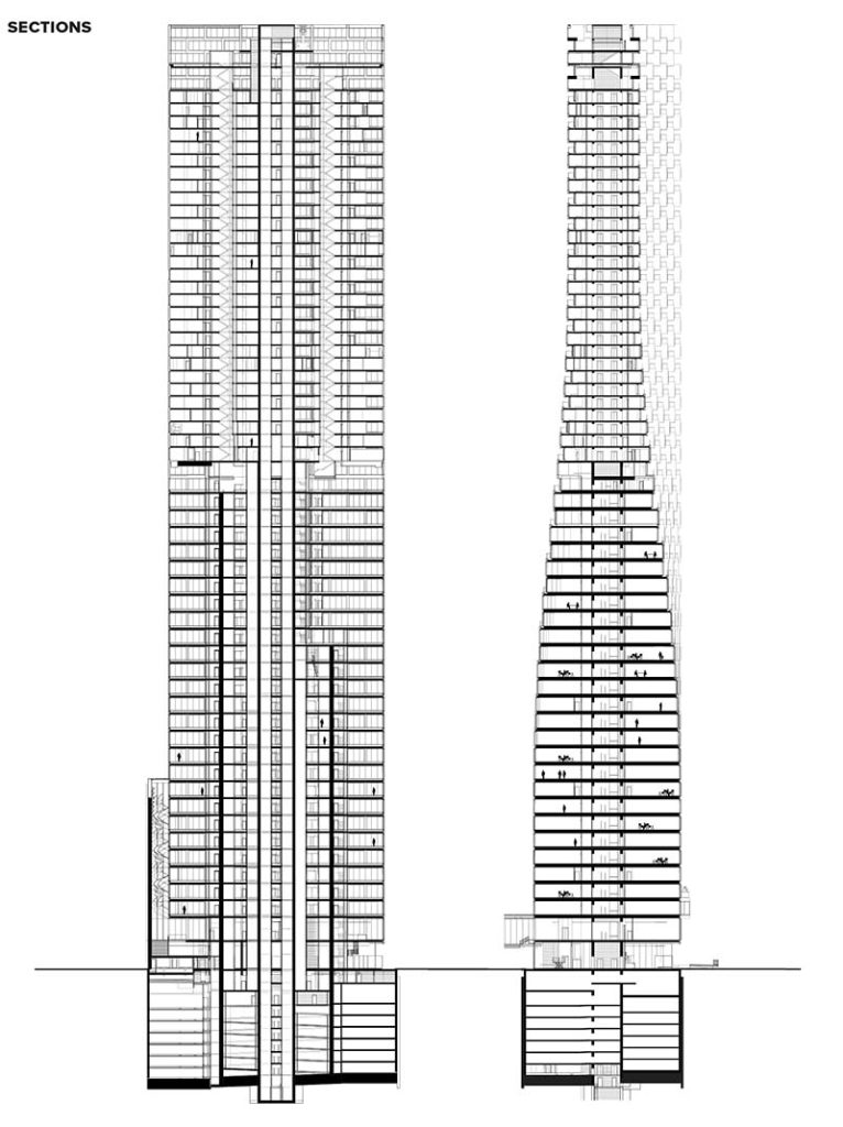 Sinous Silhouette: Telus Sky, Calgary, Alberta