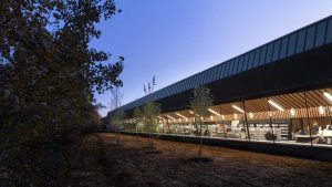 The Community Library, in Plan and Section: Calder Library and Capilano ...