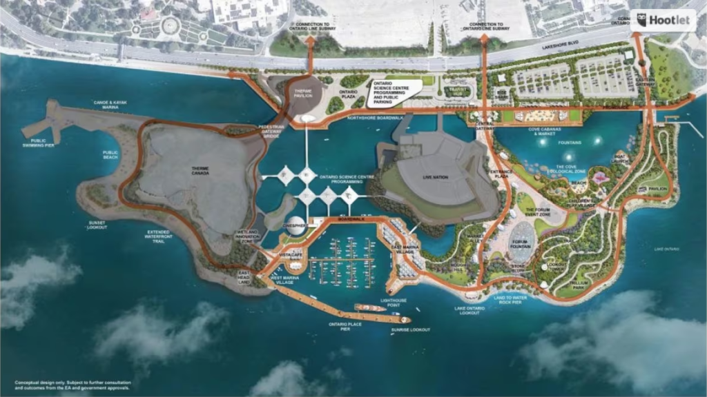 Ontario Place environmental assessment excludes Therme and LiveNation ...