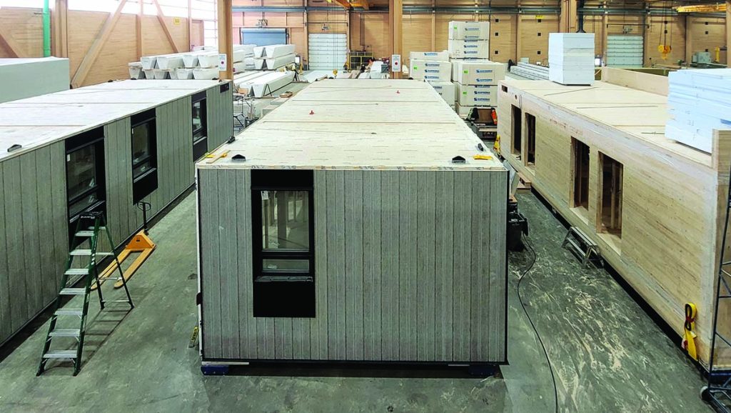 Modular Solution: Les Pavillons du 49° apartment building, Chibougamau, Quebec