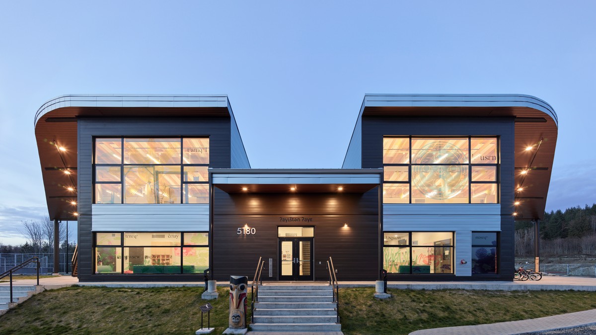 Tla'amin Fieldhouse - Canadian Architect