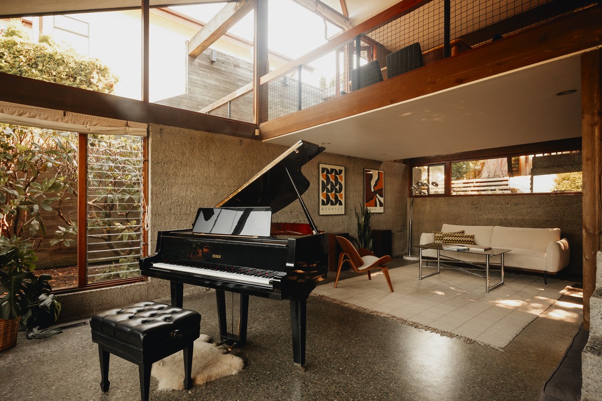 Arthur Erickson-designed home for a musician unveiled