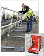 KeeGuard Fall Prevention System for Flat Roofs