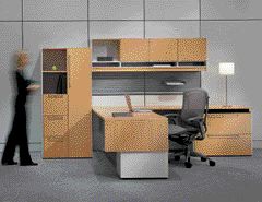 Origami Modular Wood Casegoods