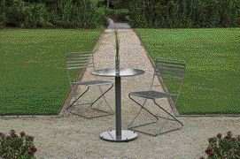 Parc Centre movable outdoor furniture