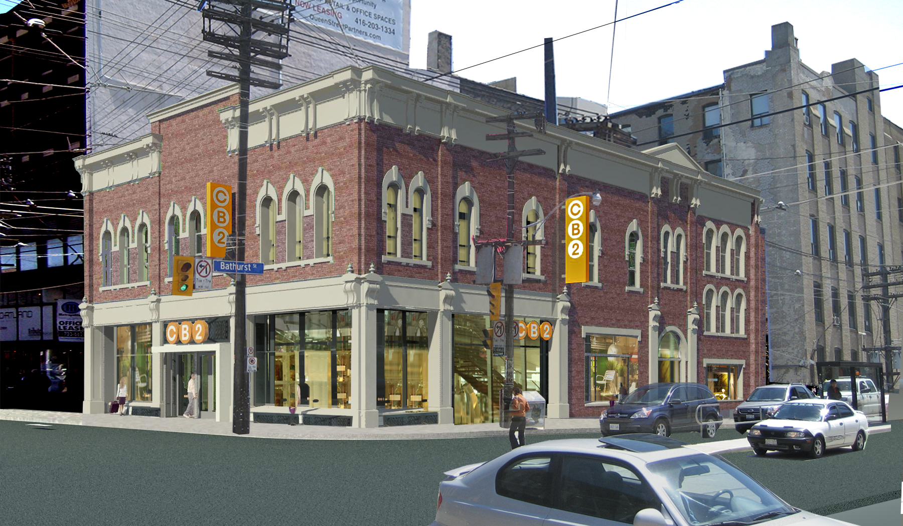 CB2 opens in historically significant landmark building in Toronto