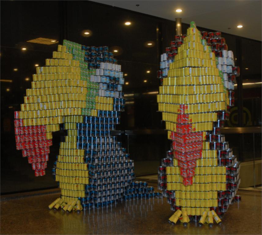 Toronto's 14th annual Canstruction helps to fill the hunger gap