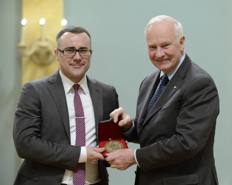 Tyler Sharp receives 2014 Young Architect Award from RAIC