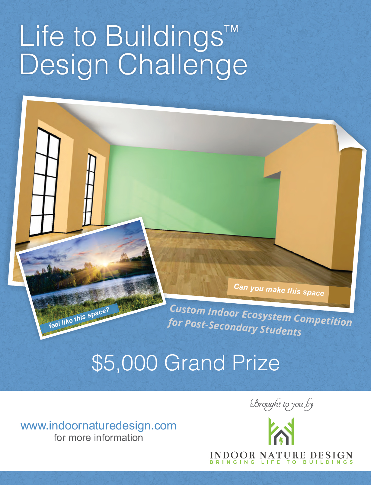 Life to Buildings Design Challenge Poster - Canadian Architect