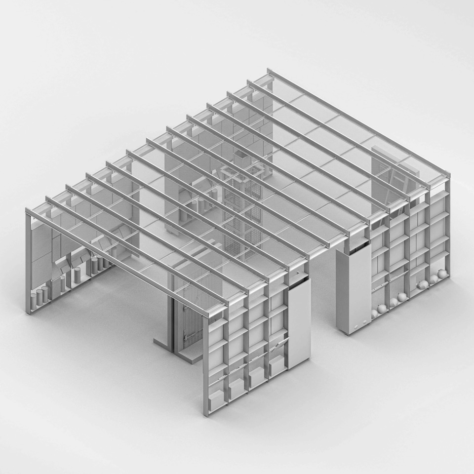015_The Evidence Room Isometric with Ceiling _Allman, Longrigg, McKay ...