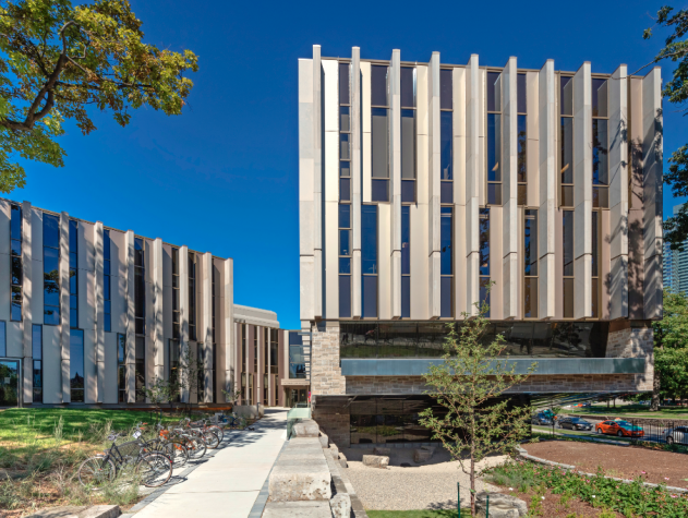 Jackman Law building by Hariri Pontarini and B+H Architects opens at U of T