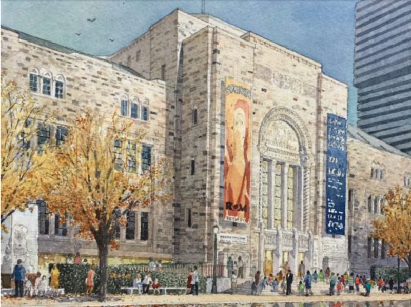 Hariri Pontarini Architects designs new façade for ROM's Weston Entrance