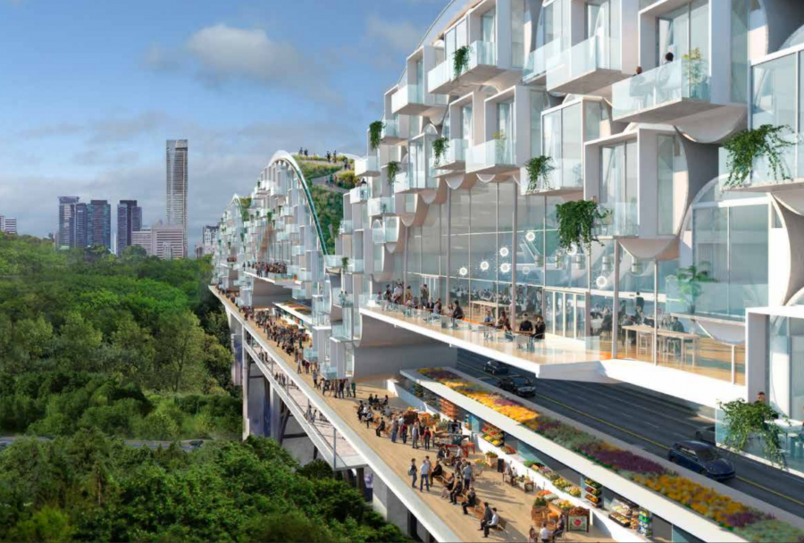 'Living Bridges' Concept Reimagines Urban Infrastructure