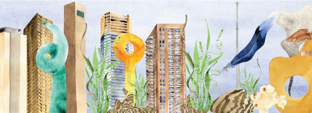 130-Foot Architectural Mural Installed in Toronto